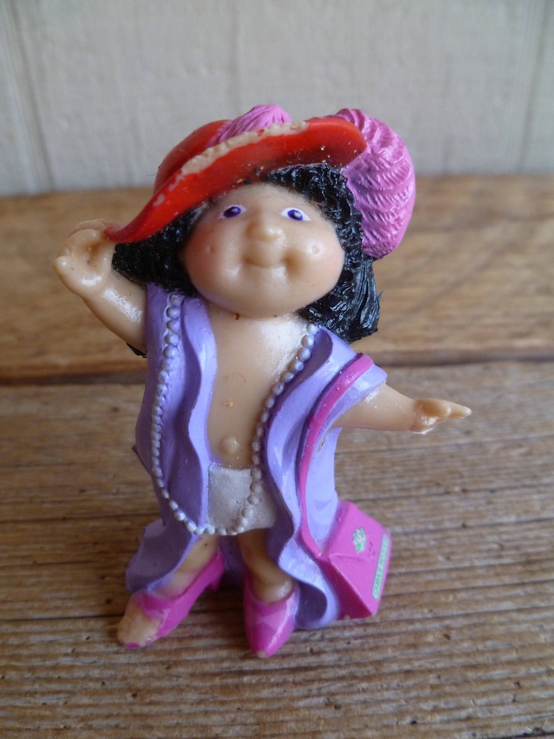 Cabbage Patch Kids Miniature Figurine Playing Dress Up - Etsy