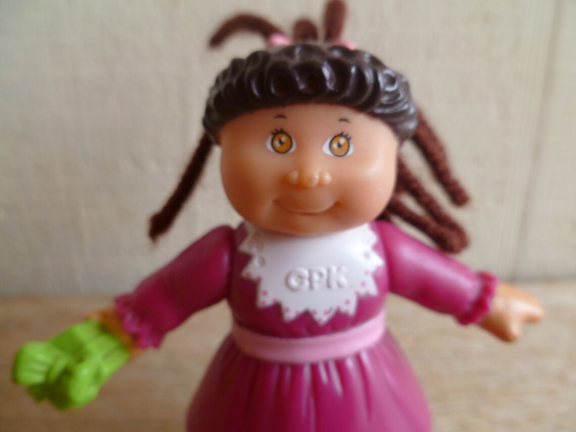 Cabbage Patch Kids Miniature Doll With Gift Cake Topper - Etsy