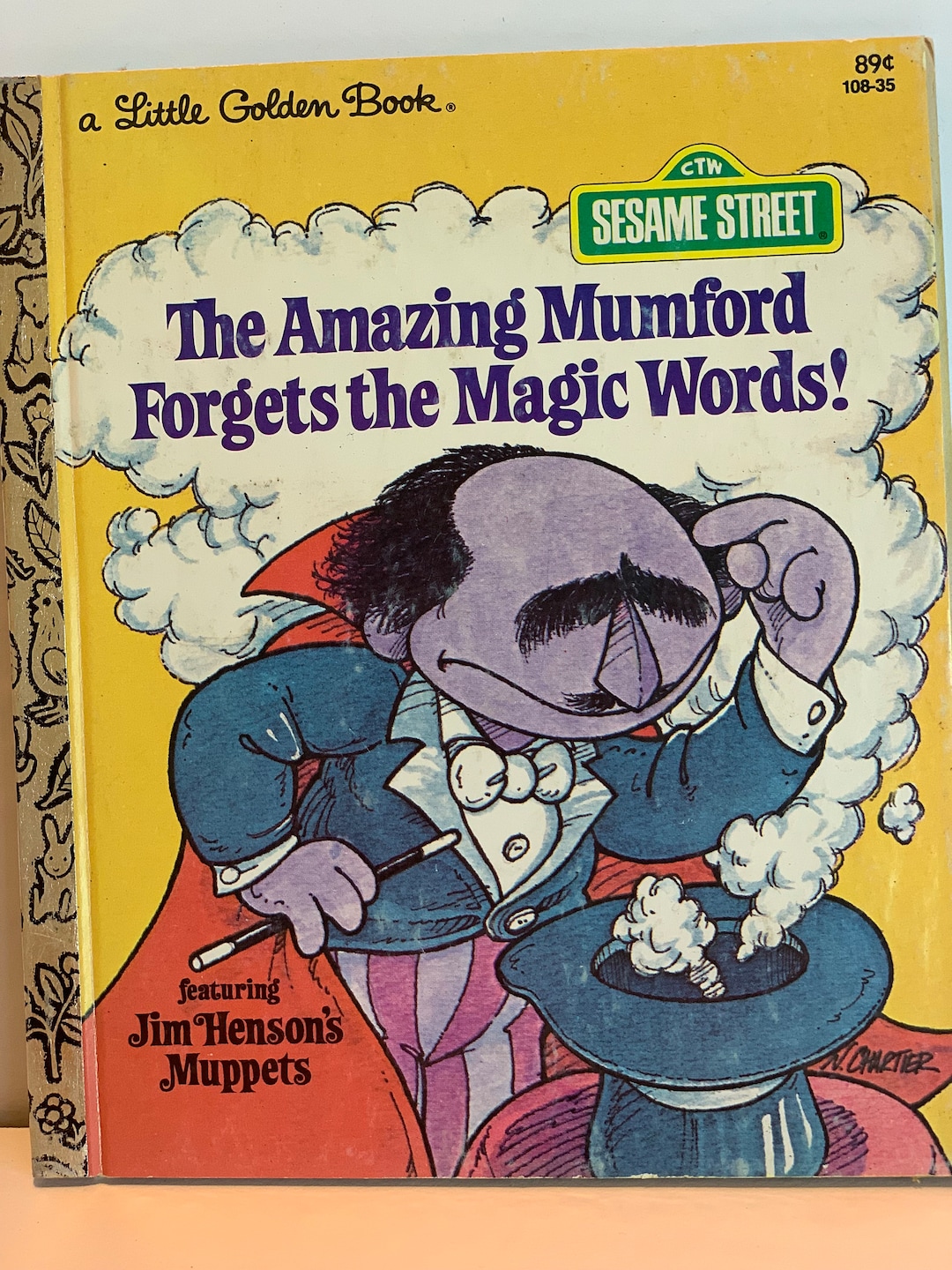 Sesame Street "the Amazing Mumford" 1979 Little Golden Book - Etsy