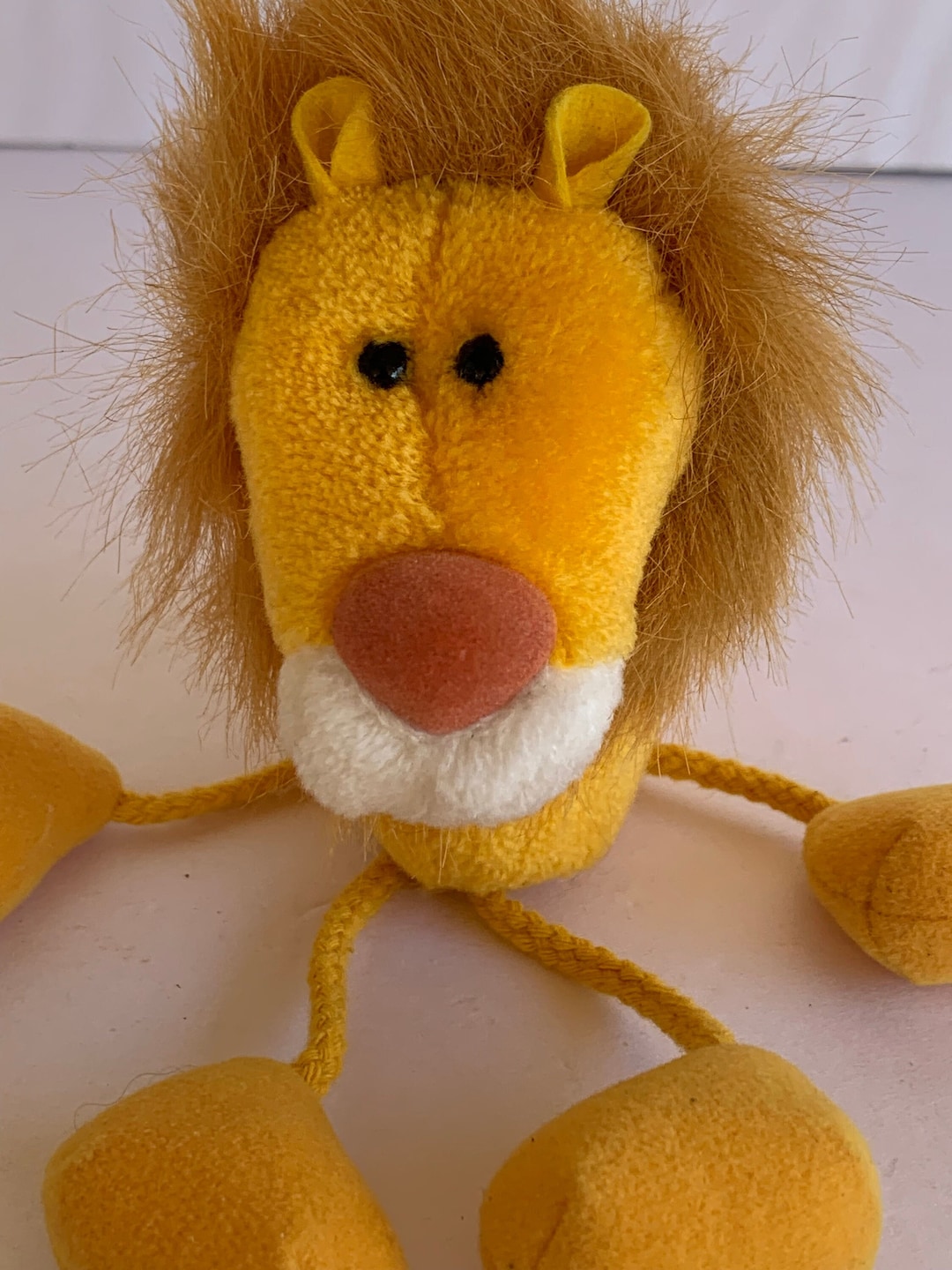 Gund Plush Lion String Beans "lemon Squash" 2723 9" Tall Stuffed Animal ...