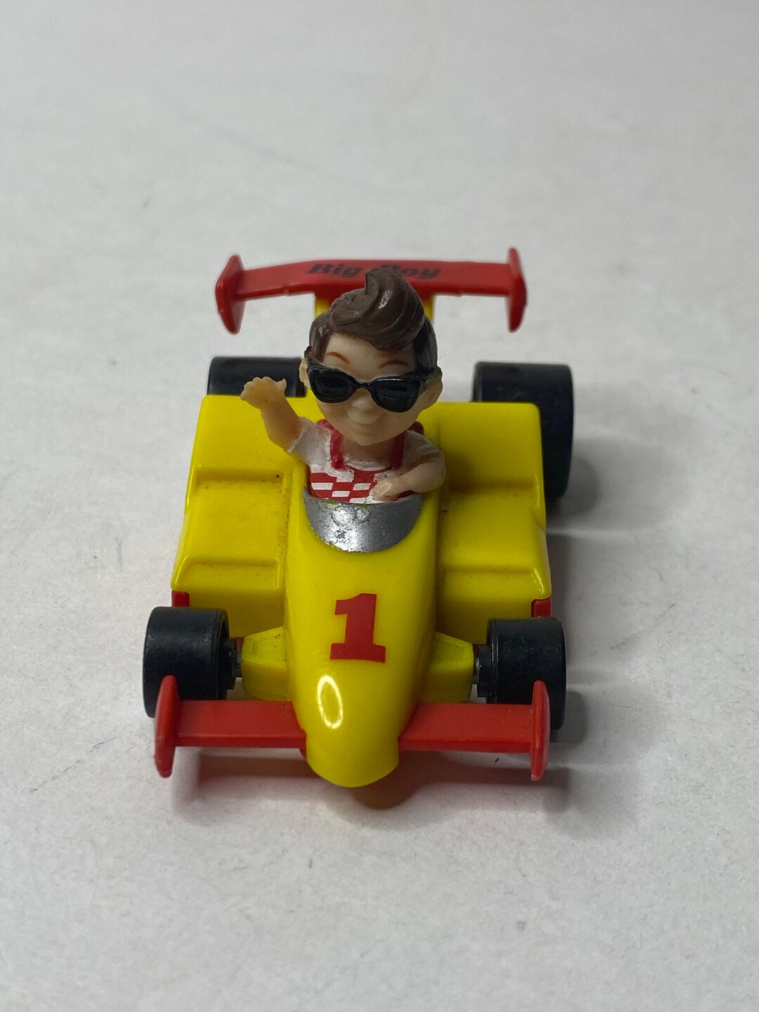 Bob's Big Boy in Race Car Figure PVC 3 Long 1990 - Etsy
