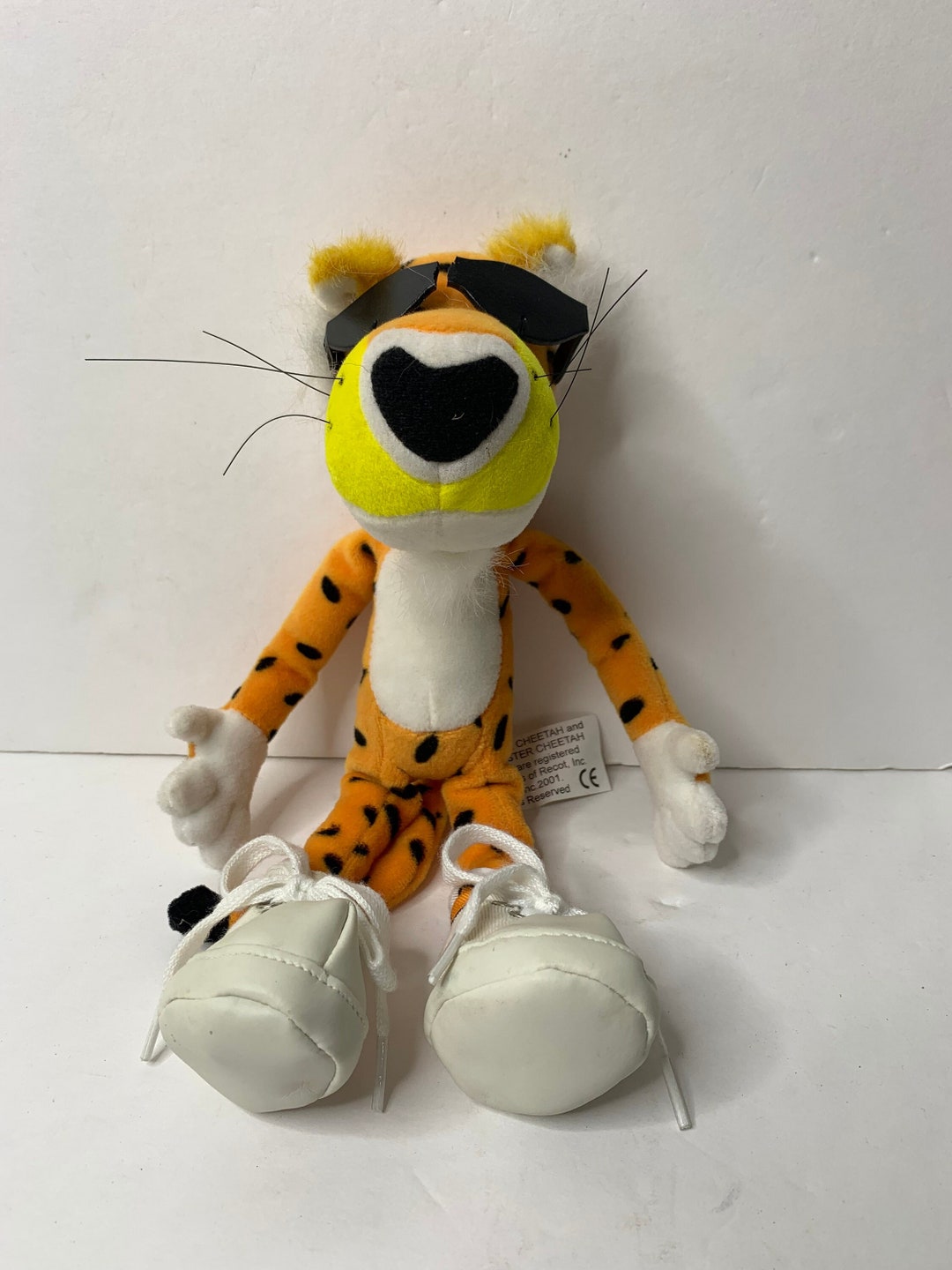 Cheetos Chester Cheetah Plush Frito Lay 11 Tall 2001 Stuffed Animal Toy ...