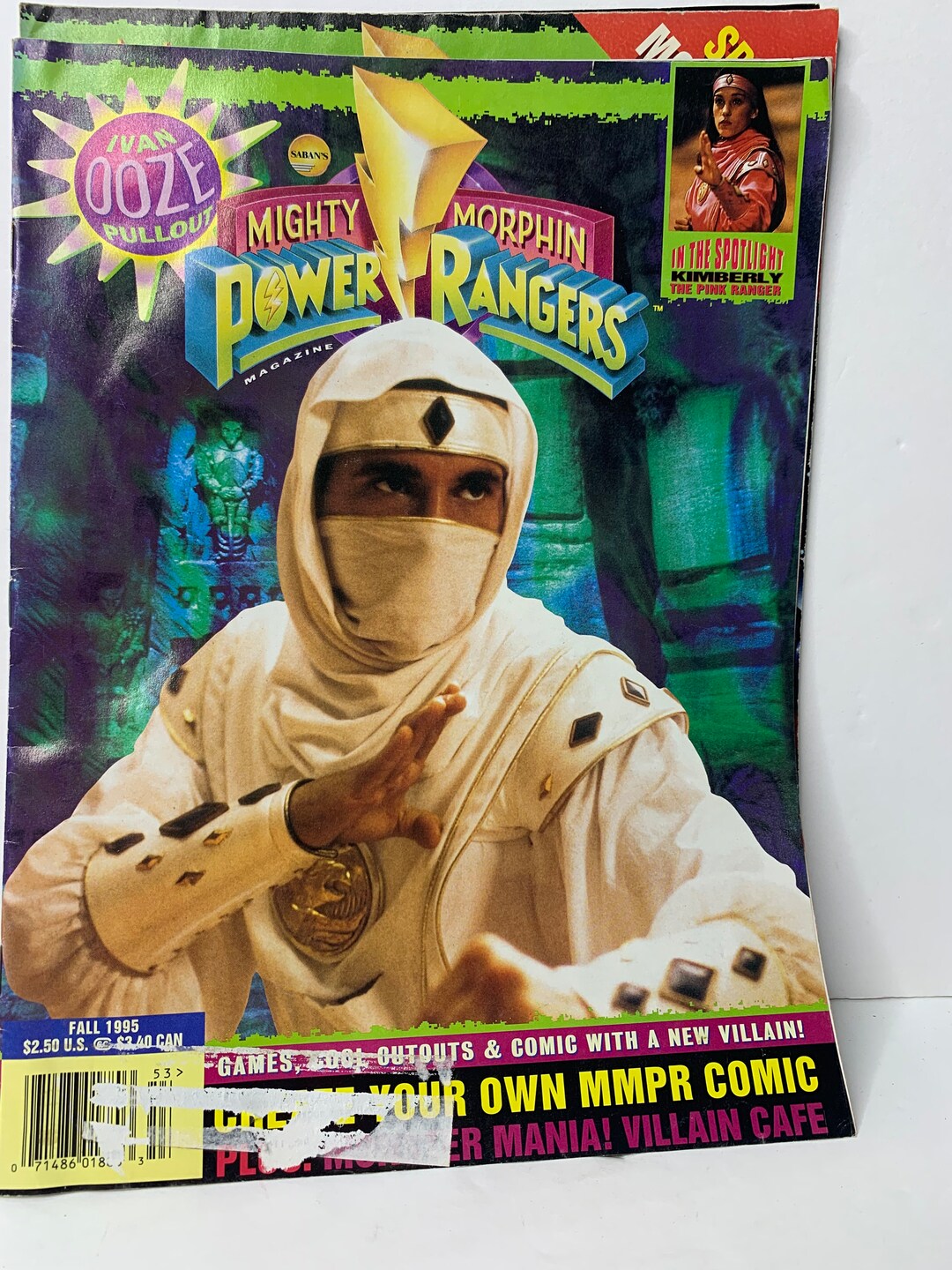 Vintage Mighty Morphin Power Rangers Magazine Fall 1995 See Pictures - Etsy