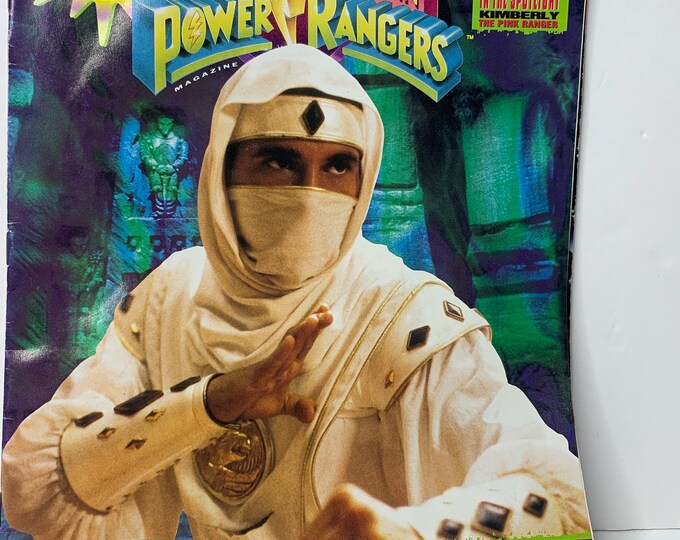 Vintage Mighty Morphin Power Rangers Magazine Fall 1995 See Pictures - Etsy