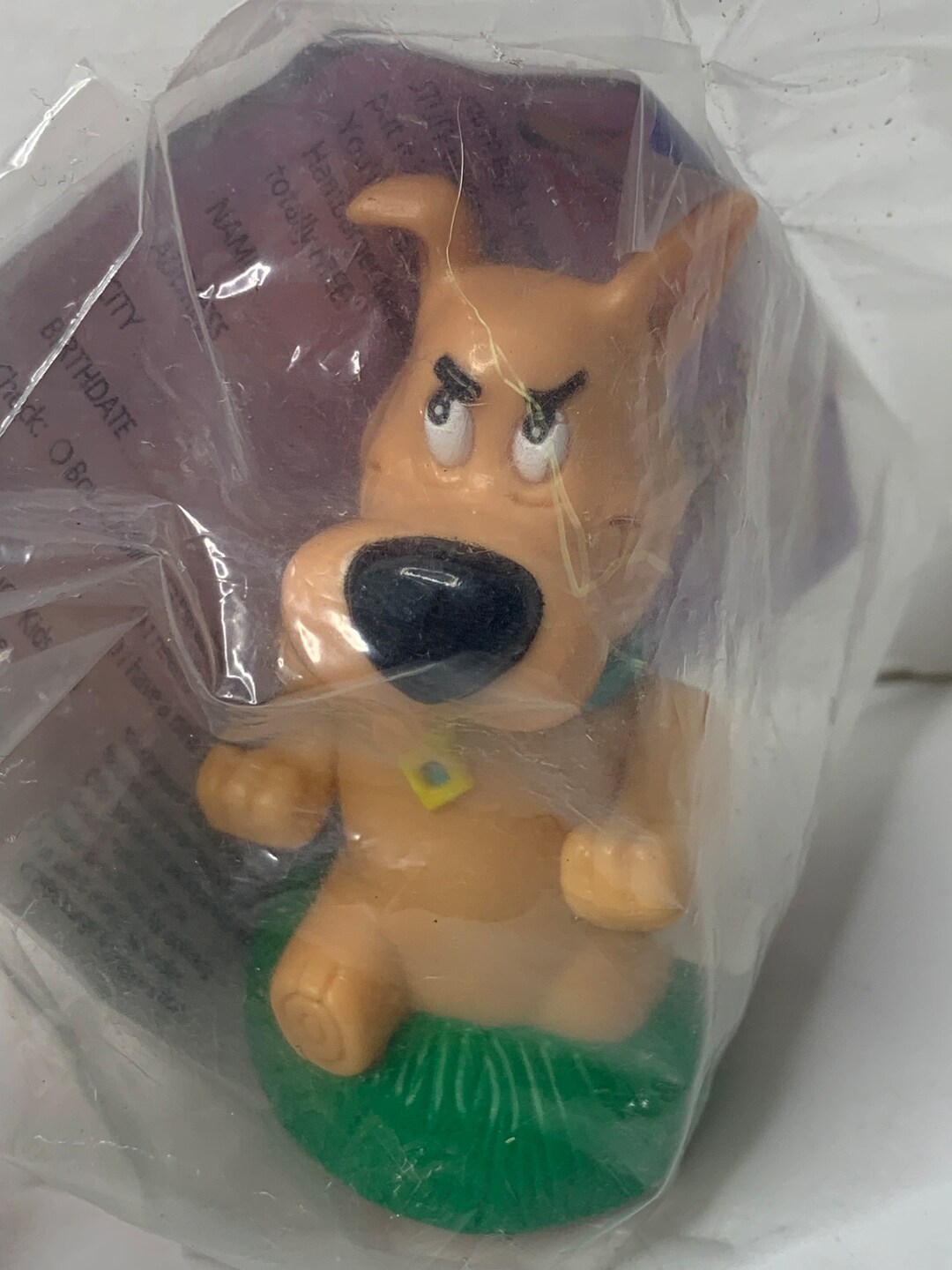 Burger King Scooby Doo Cousin scrappy Doo New in Package Cake Topper 3 ...