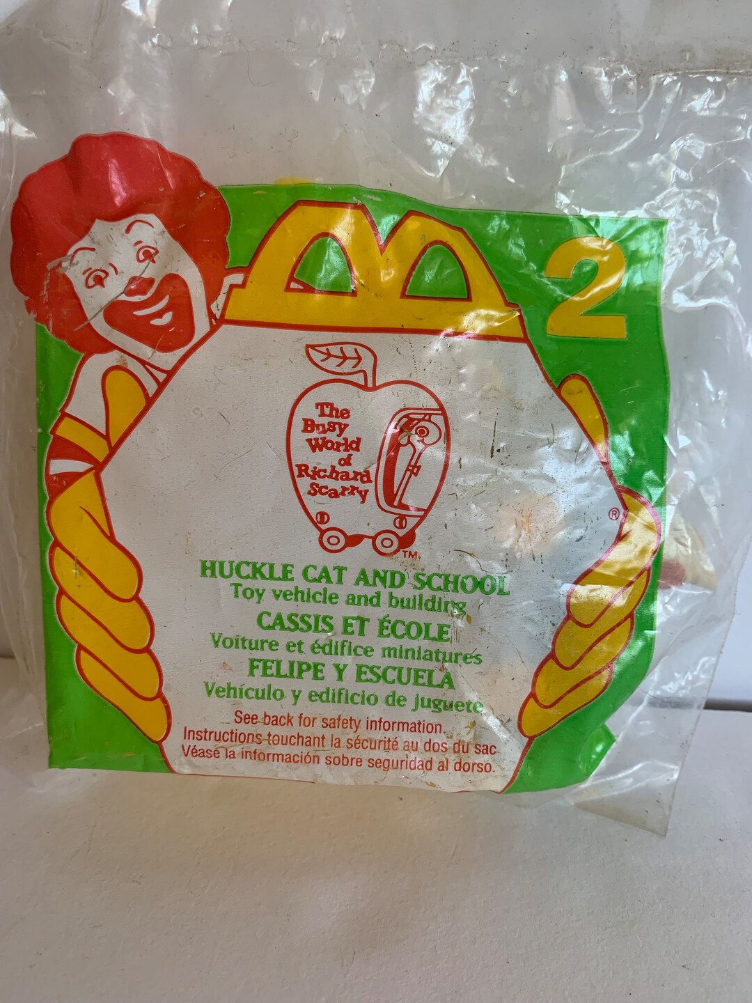 The Busy World of Richard Scarry Huckle Cat and School New in Package ...