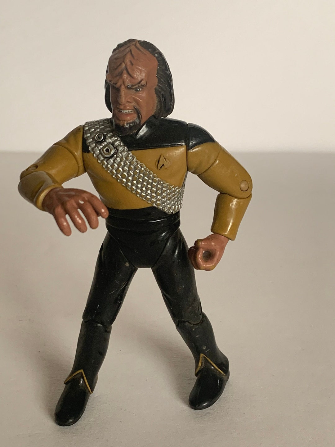Star Trek Action Figure Lt Commander Worf 5" Tall 1992 - Etsy