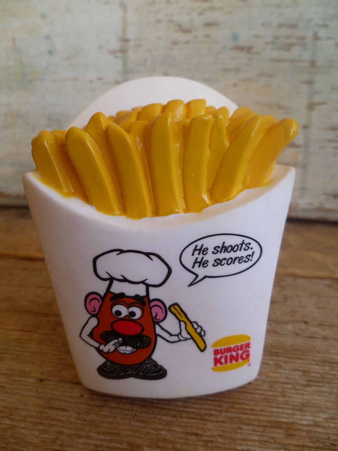 Burger King French Fries 3.5" Tall 1998 Hasbro - Etsy