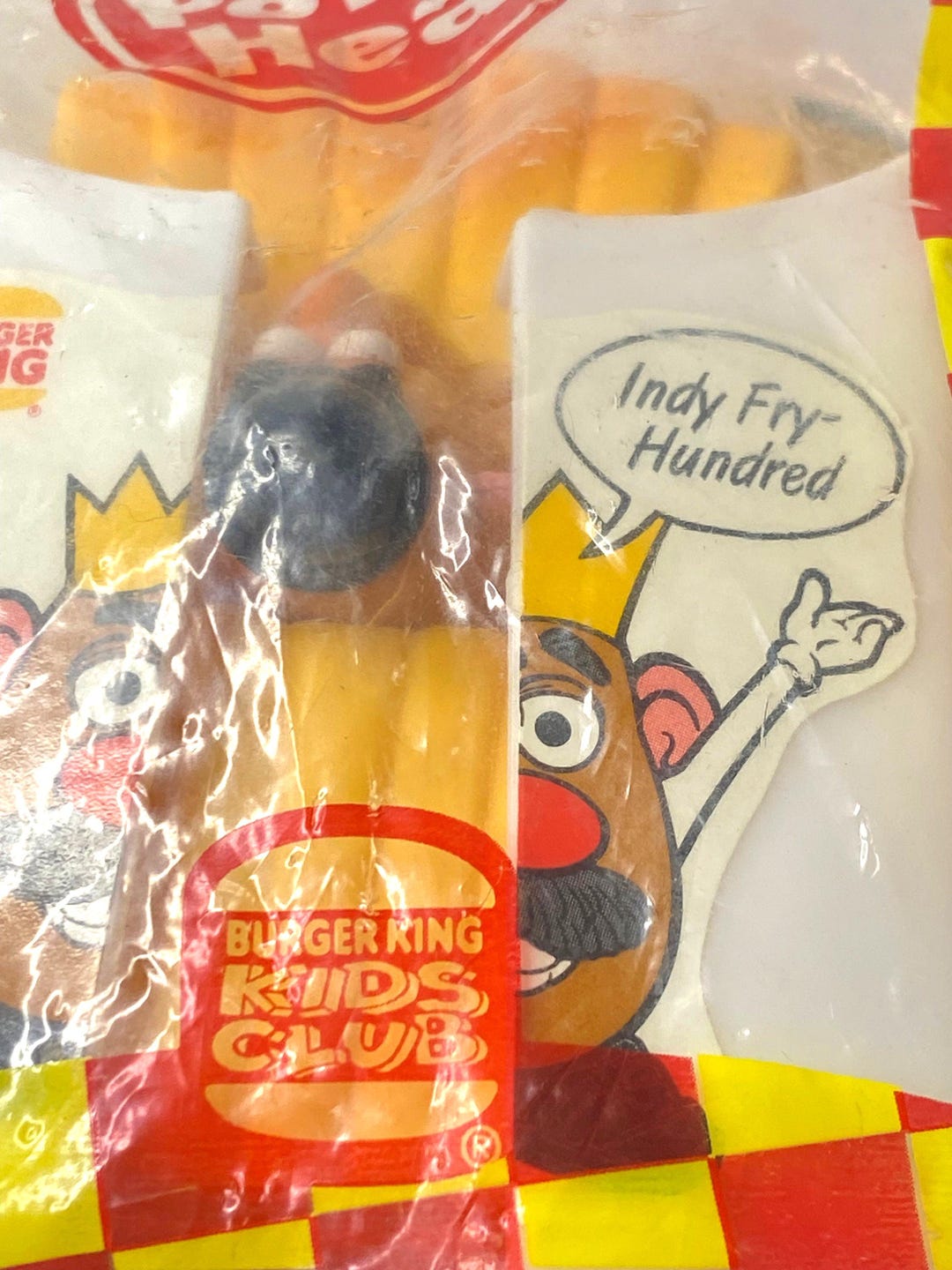 Burger King Hasbro Mr. Potato Head Speedster 5.5" Tall 1998 NIP - Etsy