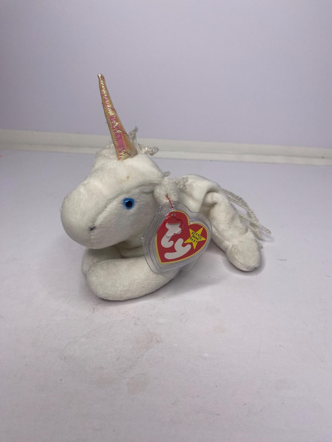 Ty Mystic the Unicorn – Iridescent Horn, Coarse Mane Beanie Babies ...