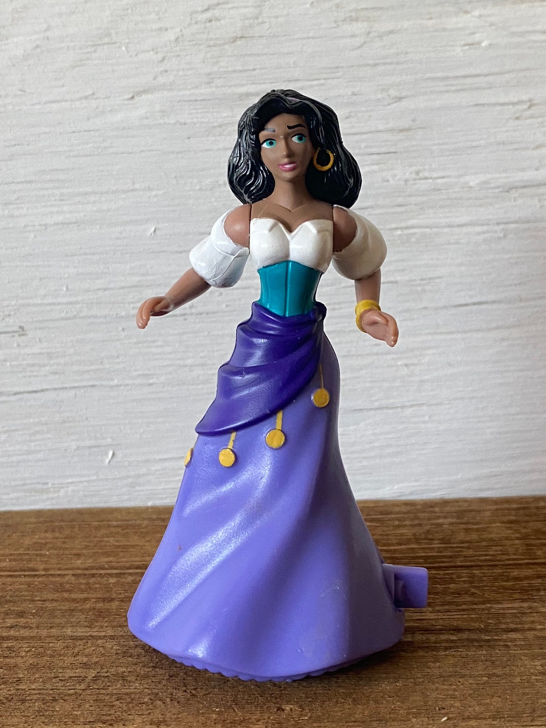 Disney "hunchback of Notre Dame" Esmeralda Wind up Figurine Burger King ...