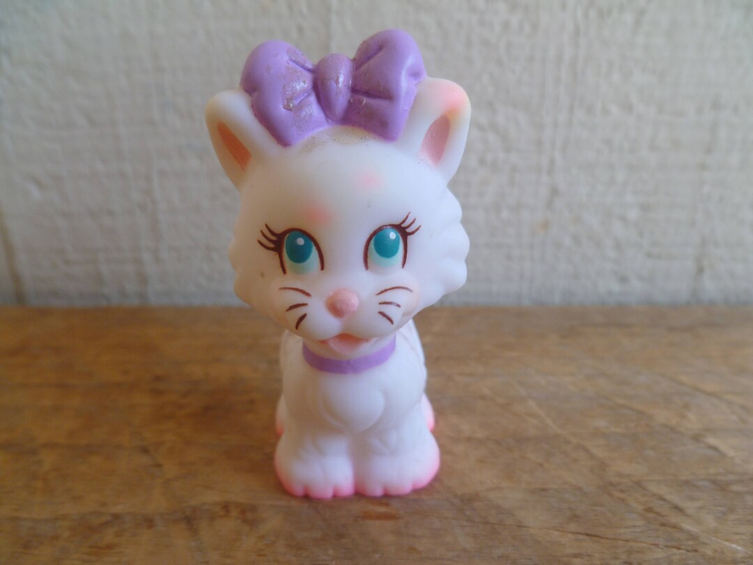 Tyco Quints Cat Kitten 1991 Purple Bow and Collar - Etsy
