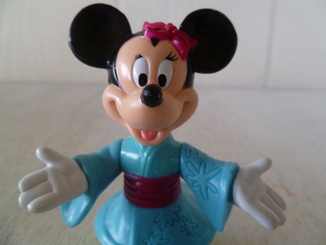 Disney Minnie Mouse Epcot Center Cake Topper Mcdonalds - Etsy