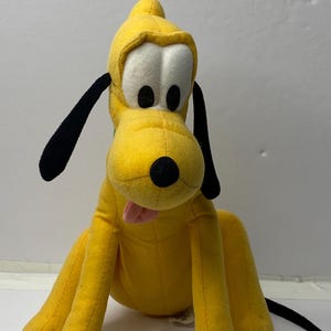 Walt Disney Pluto Plush Puppy Dog Mickey Mouse's Pet Dog 11" Tall - Etsy