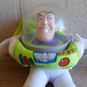 Toy Story "buzz Lightyear" Plush Puppet Doll 10" Tall Burger King - Etsy