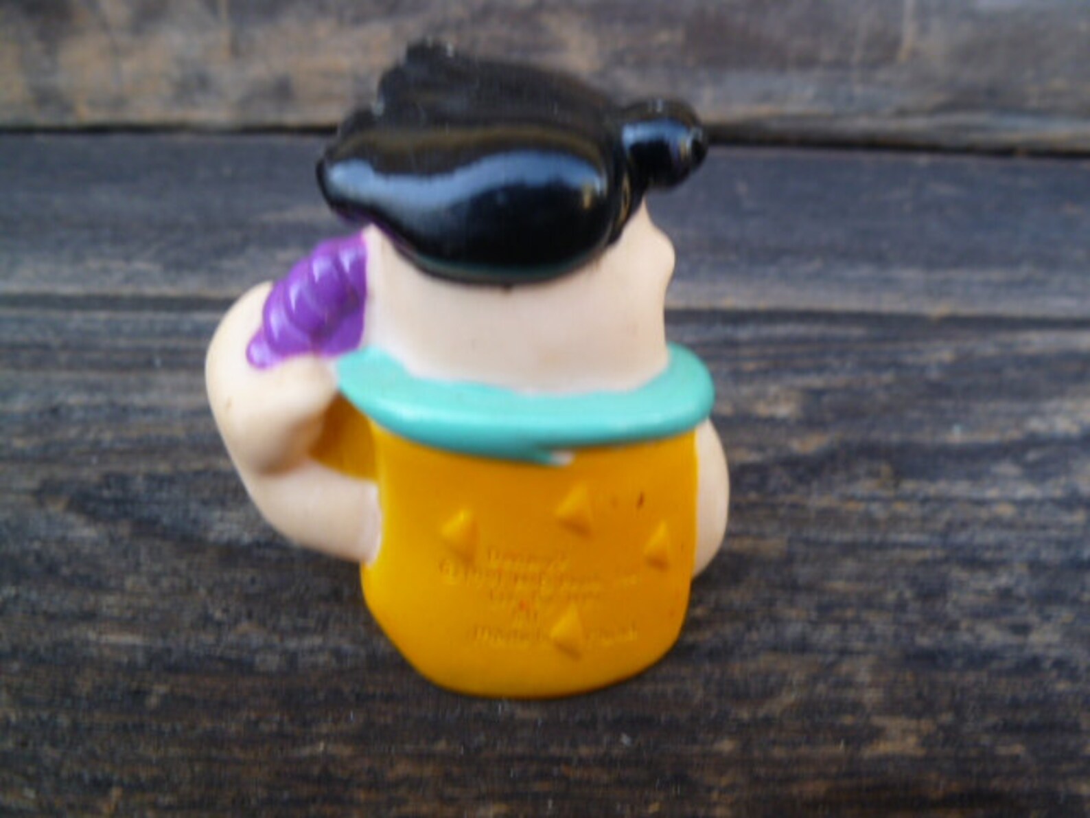 Fred Flintstone Squirter Denny's Toy Figure 1991 Hanna - Etsy