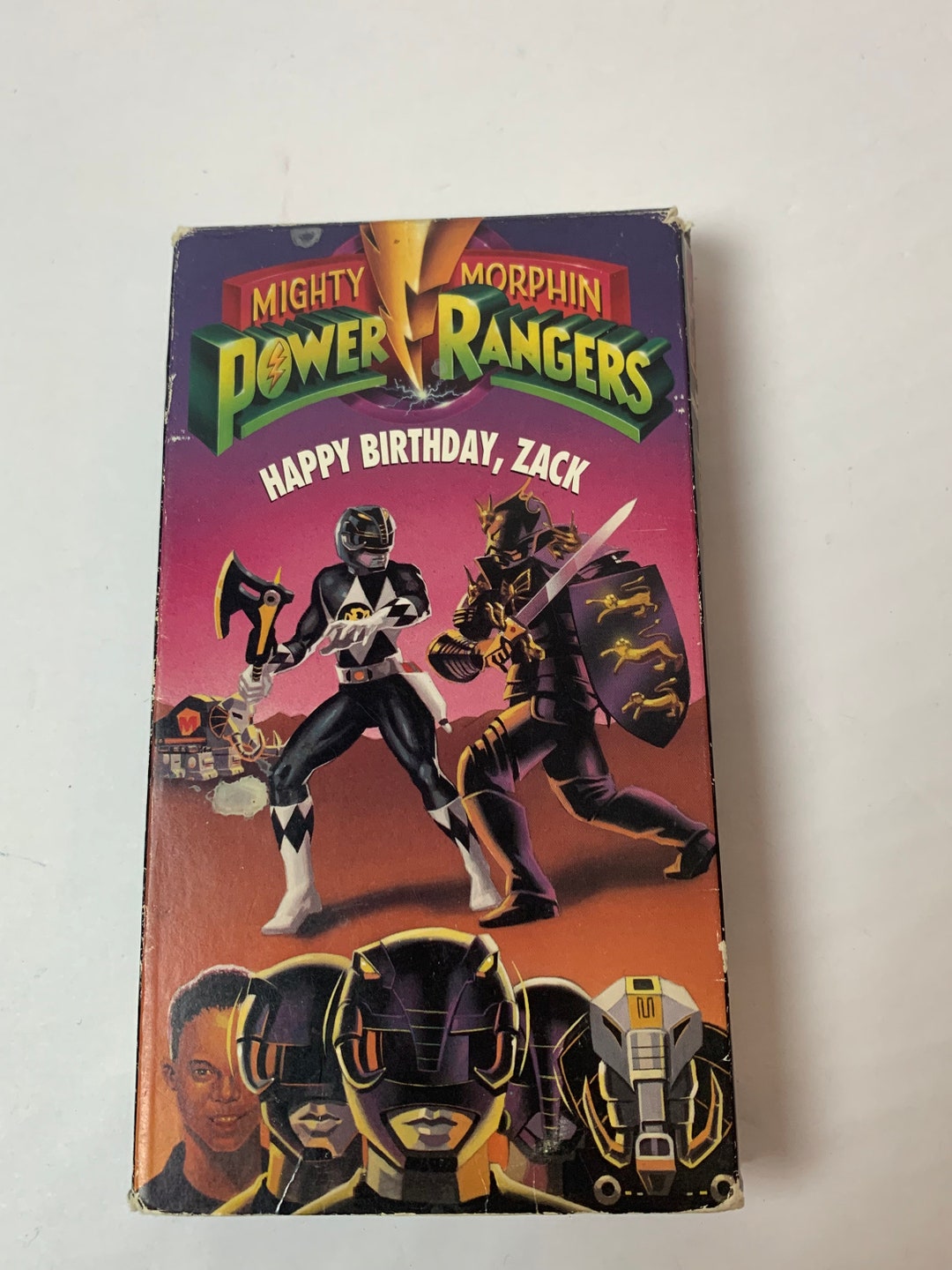 Mighty Morphin Power Rangers Happy Birthday Zack, Movie VHS 1993 - Etsy