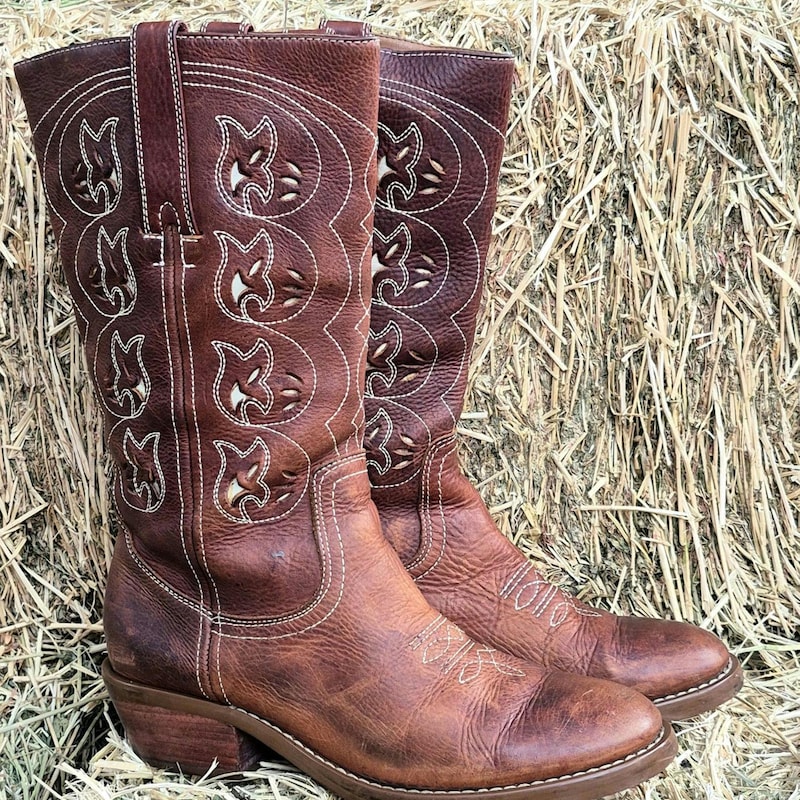 Inlay Boots - Etsy