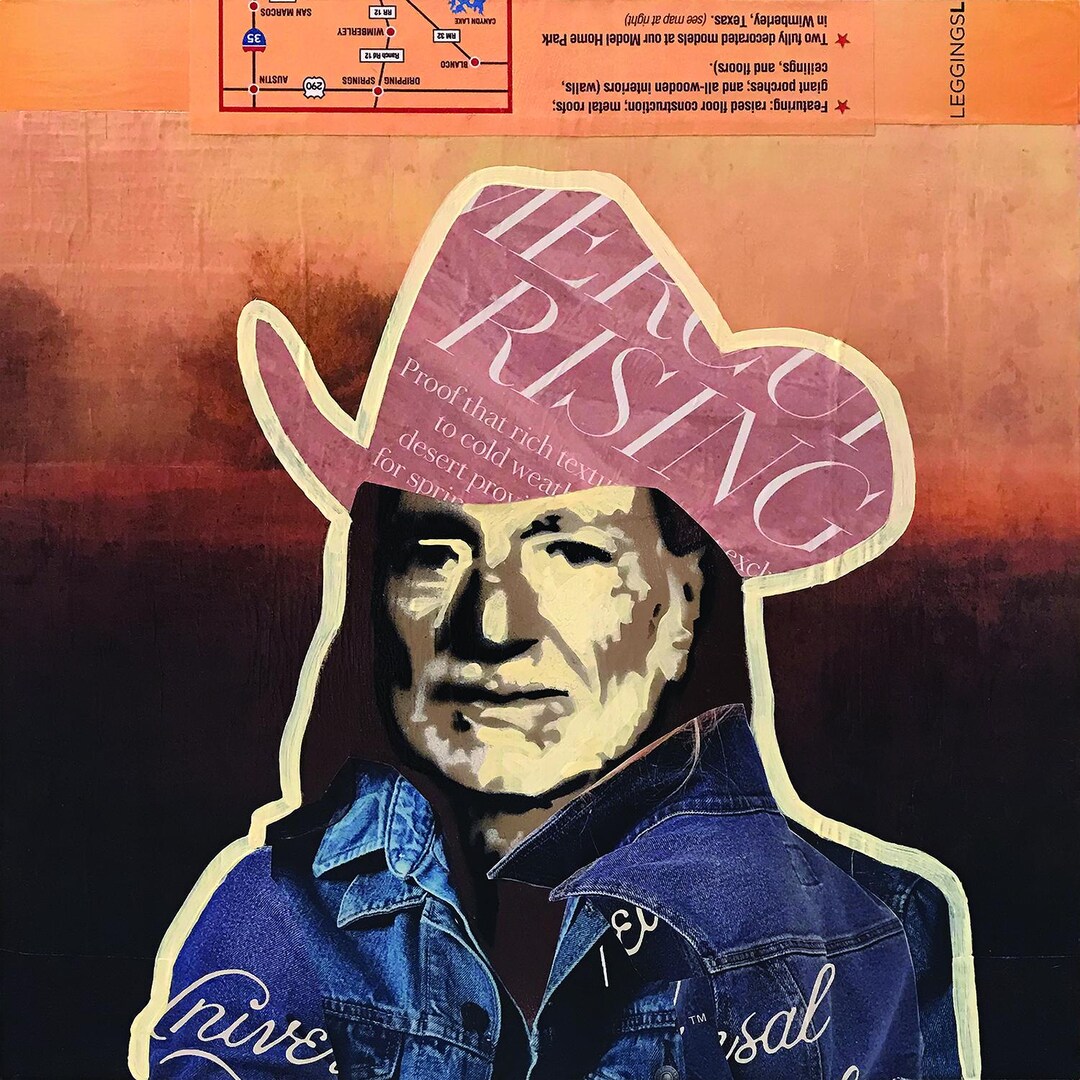 Sunset Cowboy Willie Poster Print - Etsy