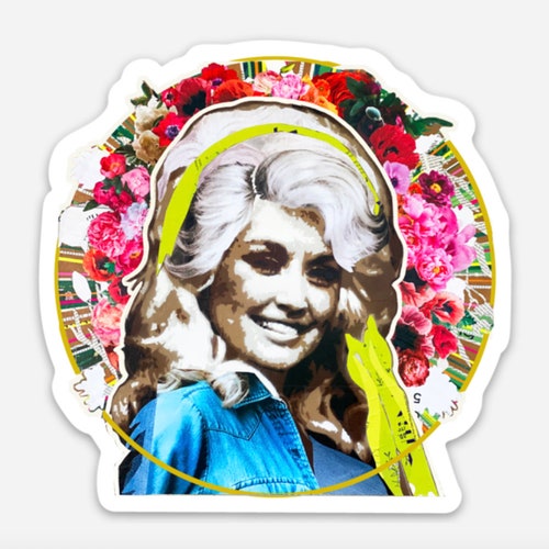 Dolly Parton Sticker Takes a Lot of Money to Look This - Etsy
