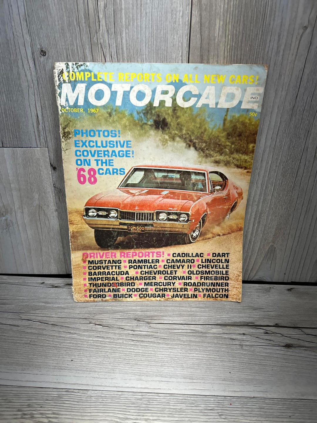 Motorcade Magazine - October 1967 Issue Featuring 68 Cars - Etsy