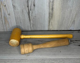 Hand Made Exotic Wooden Mallets - Etsy Canada