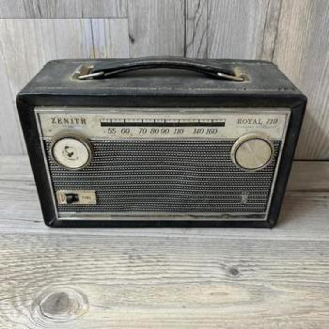Zenith Royal 710 Radio - Vintage Portable Music Player - Etsy