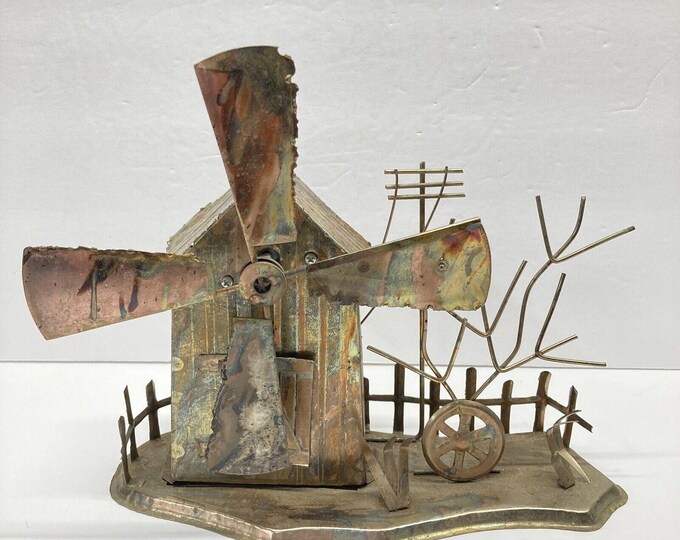 Vintage Metal Windmill Rustic Farmhouse Decor - Etsy