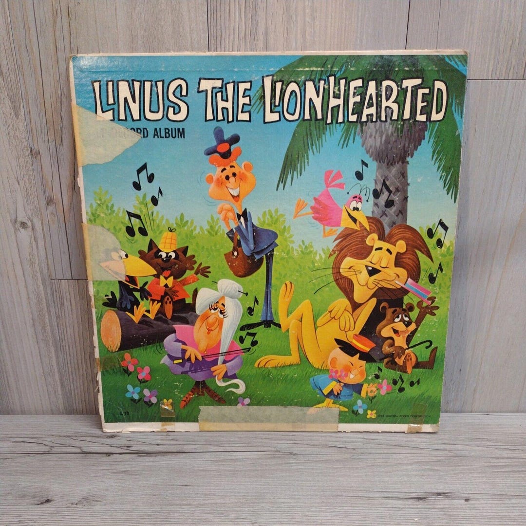 Linus the Lionhearted Vinyl Record - Etsy