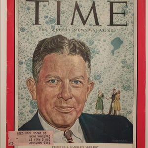 Time Magazine October 5, 1953 Procter & Gamble's Neil Mcelroy 624 - Etsy