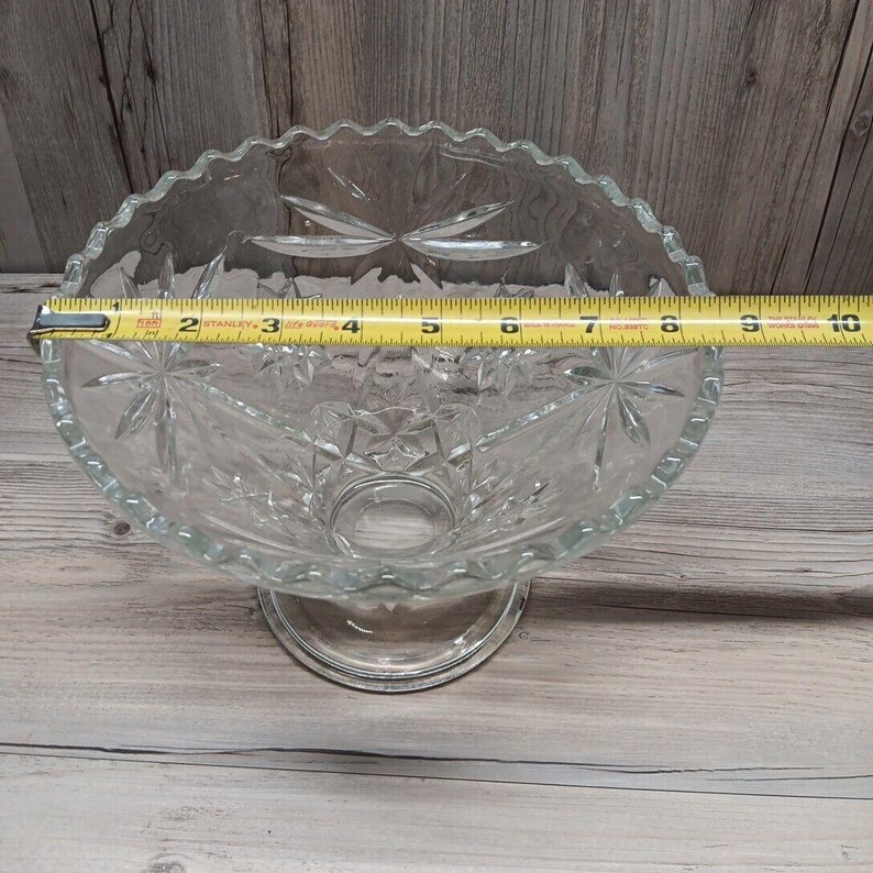 Anchor Hocking Star of David Punch Bowl and 12 Cups - Etsy