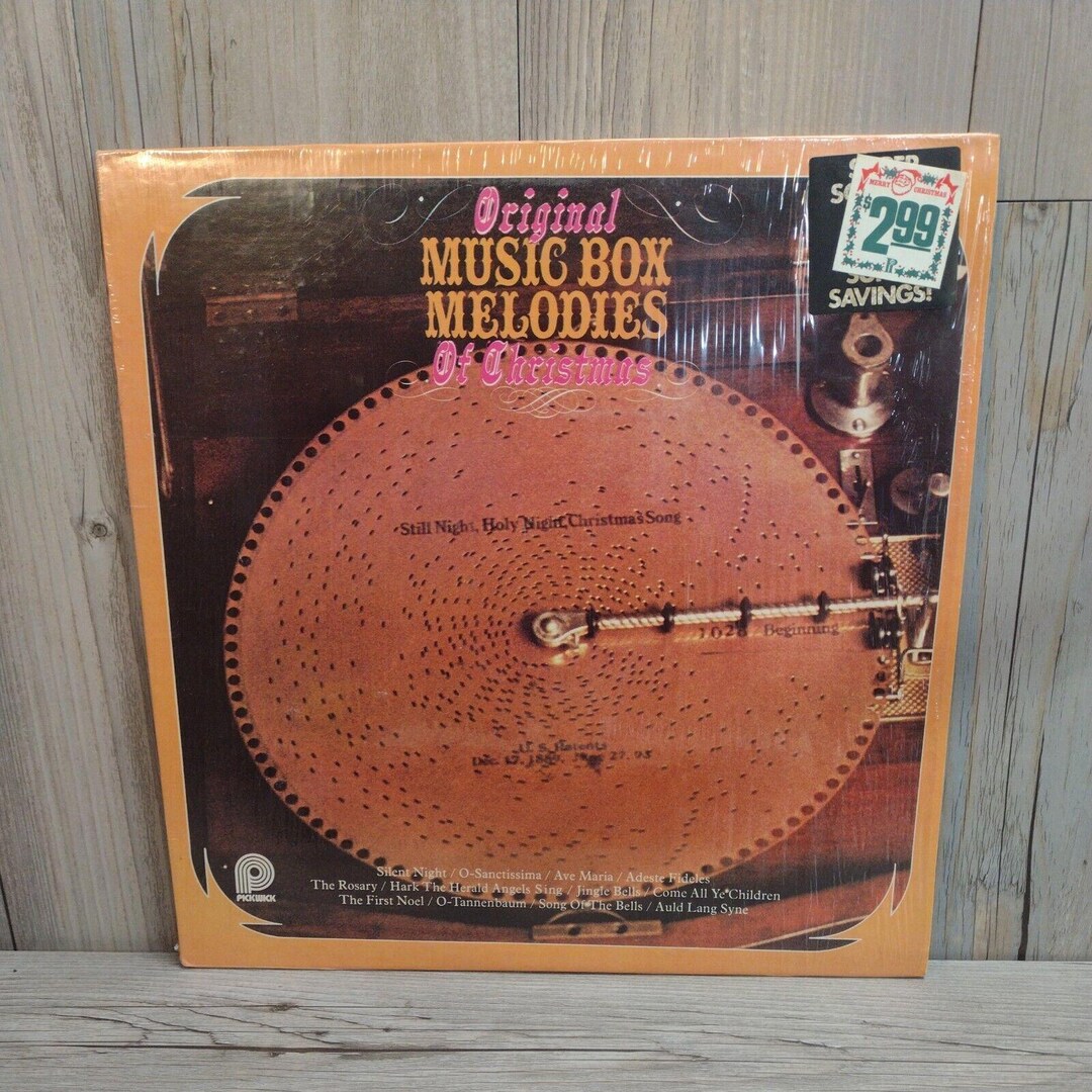 Original Music Box Melodies of Christmas Vinyl Record - Etsy