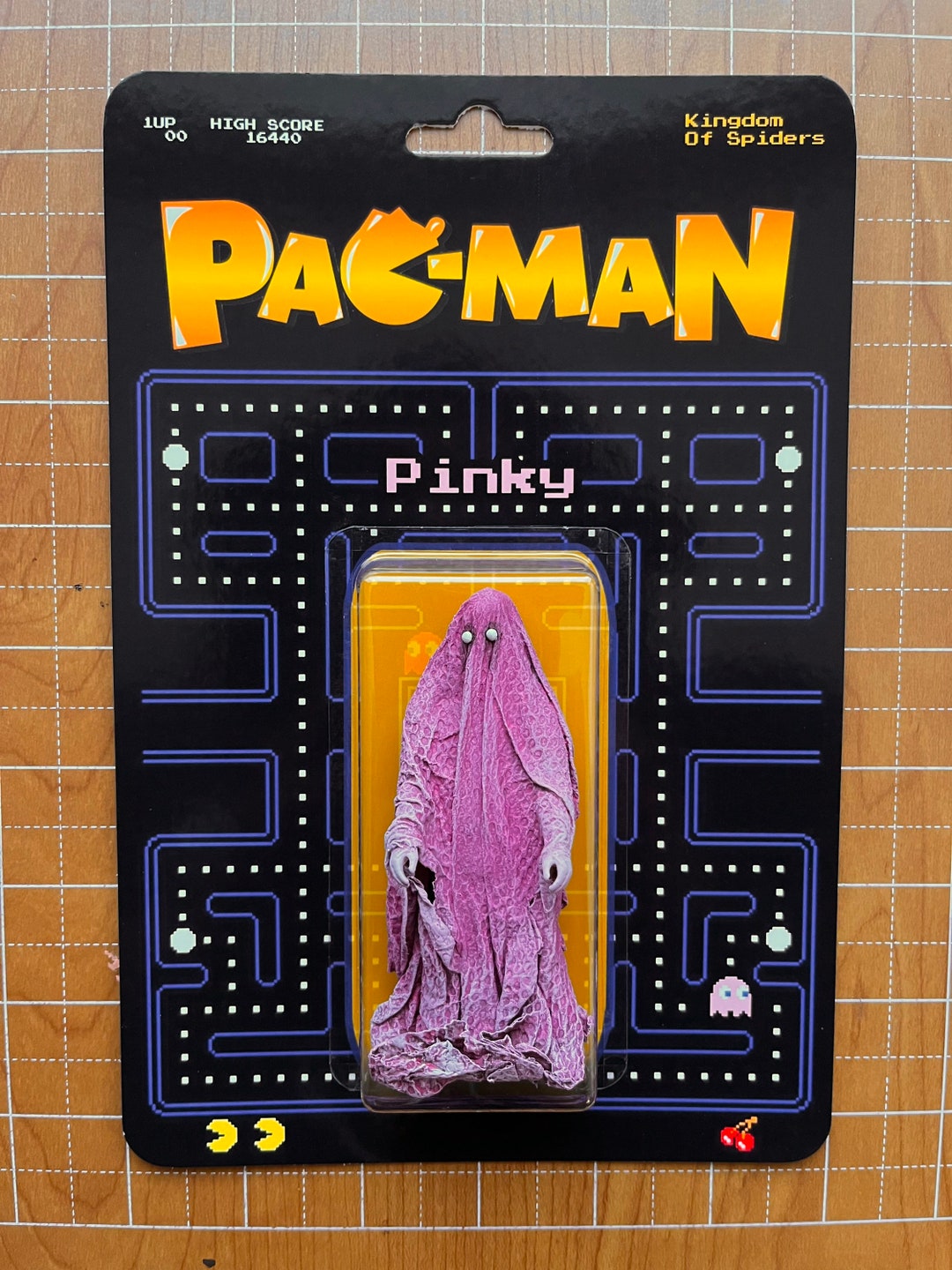 Pacman Ghost Pinky - Etsy