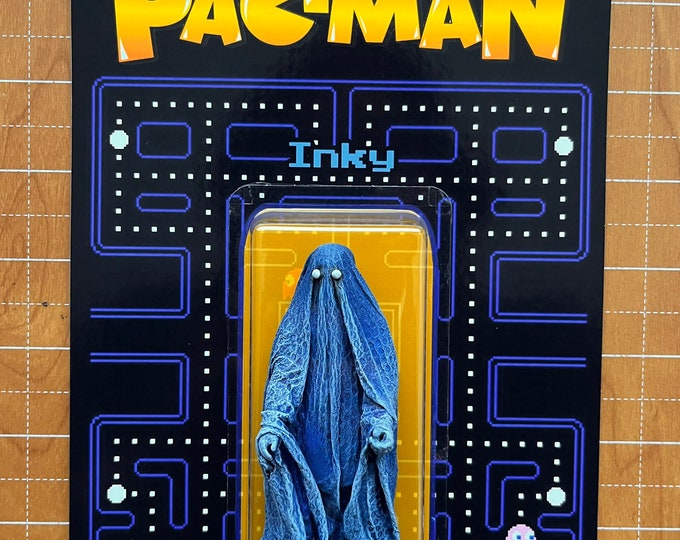 Pac Man Ghost Inky - Etsy