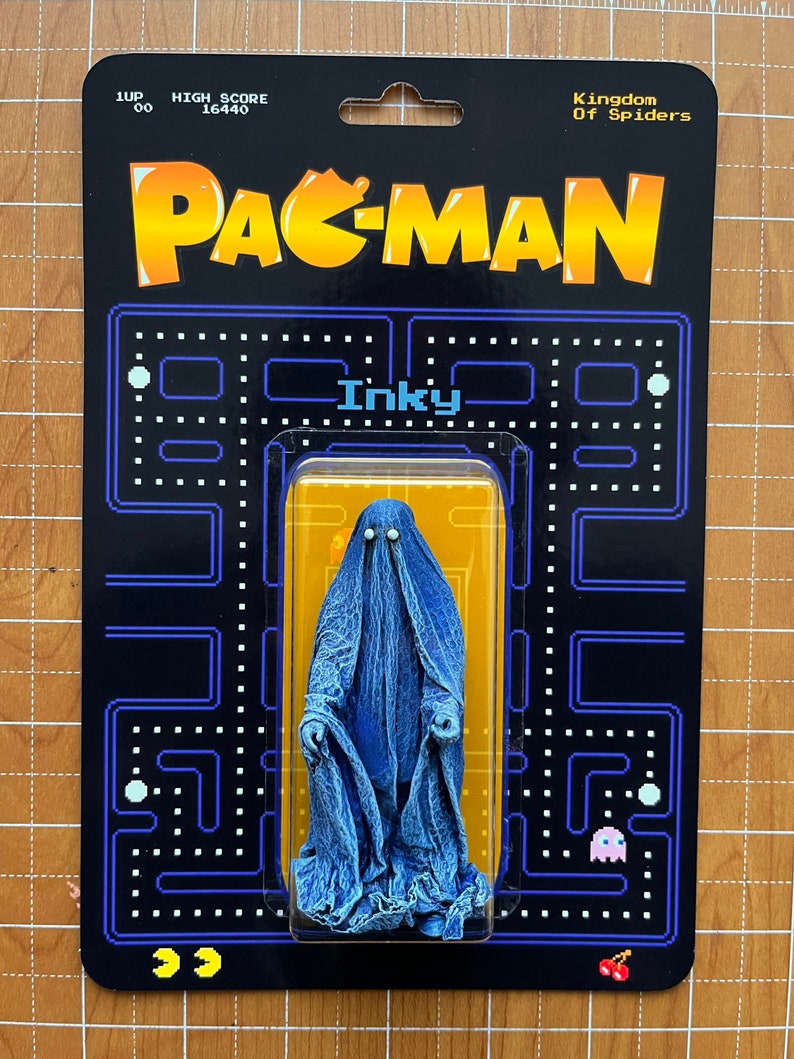 Pac Man Ghost Inky - Etsy