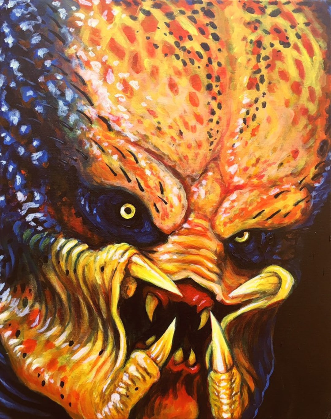 Predator Painting 16x20 - Etsy