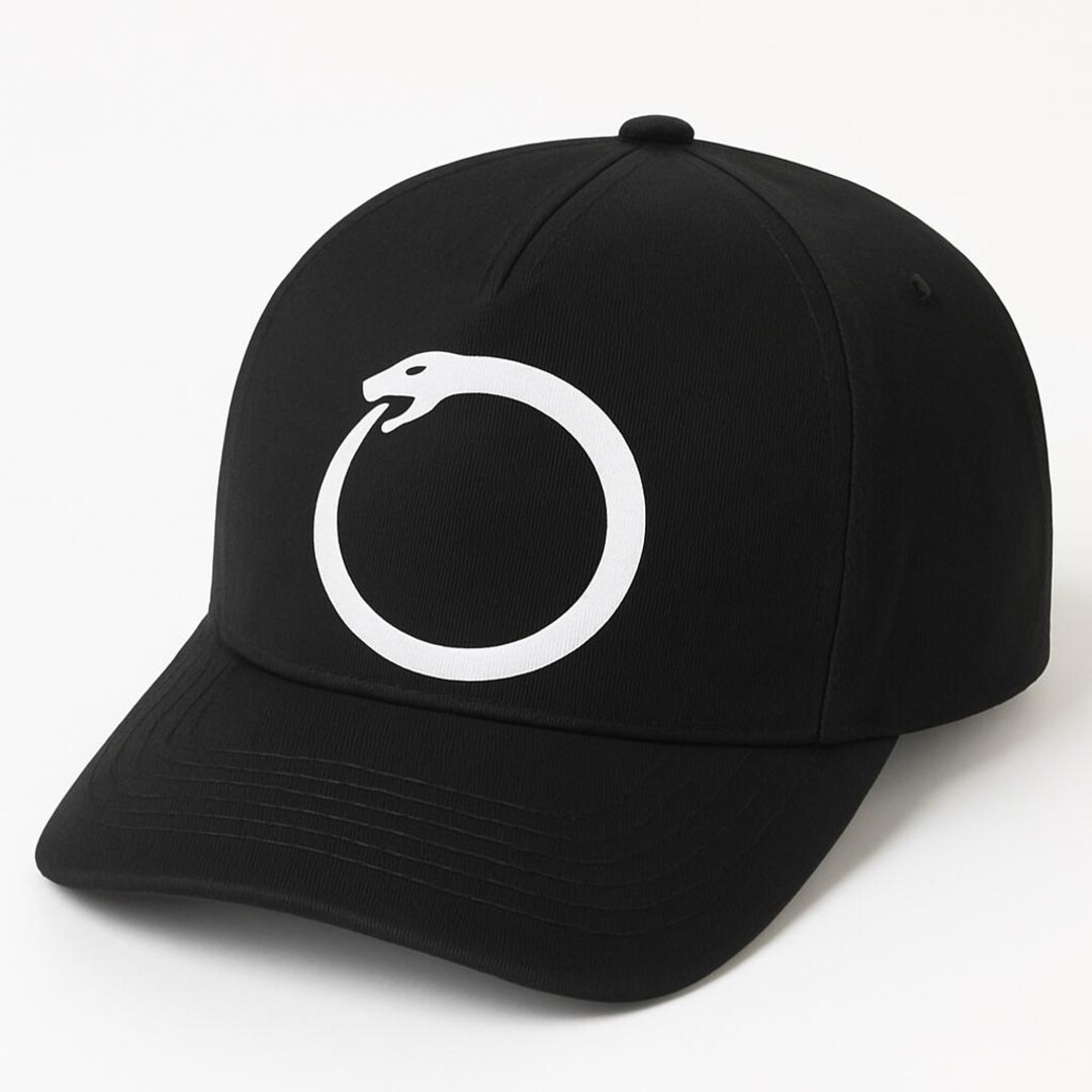 Ouroboros Snapback Hat – Norse Pagan Symbol Streetwear Cap | Alchemy ...