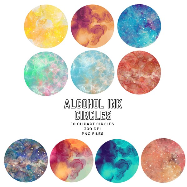 Ink Circles - Etsy