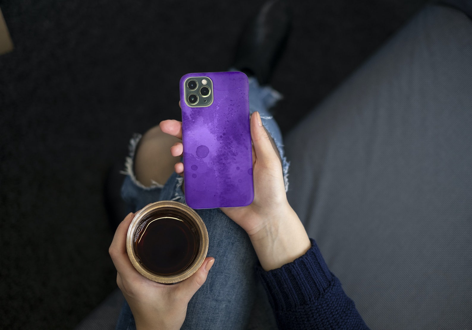 Purple Backgrounds, Watercolour Backgrounds, Purple Digital Paper ...