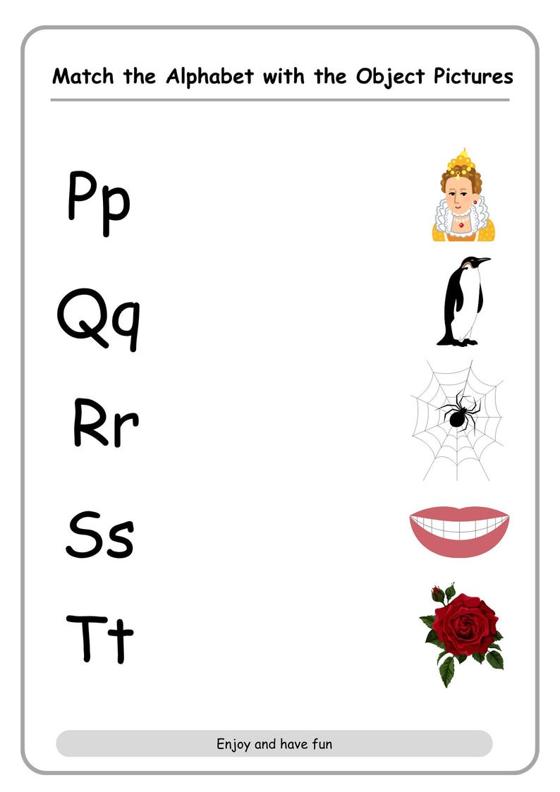Printable Activity Sheets for Early Learners - Etsy