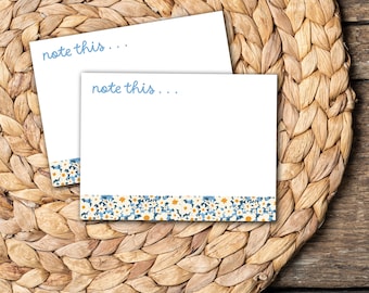 Cartoon Cute Sticky Notes Blue Orange Yellow Green Gray Kawaii - Etsy