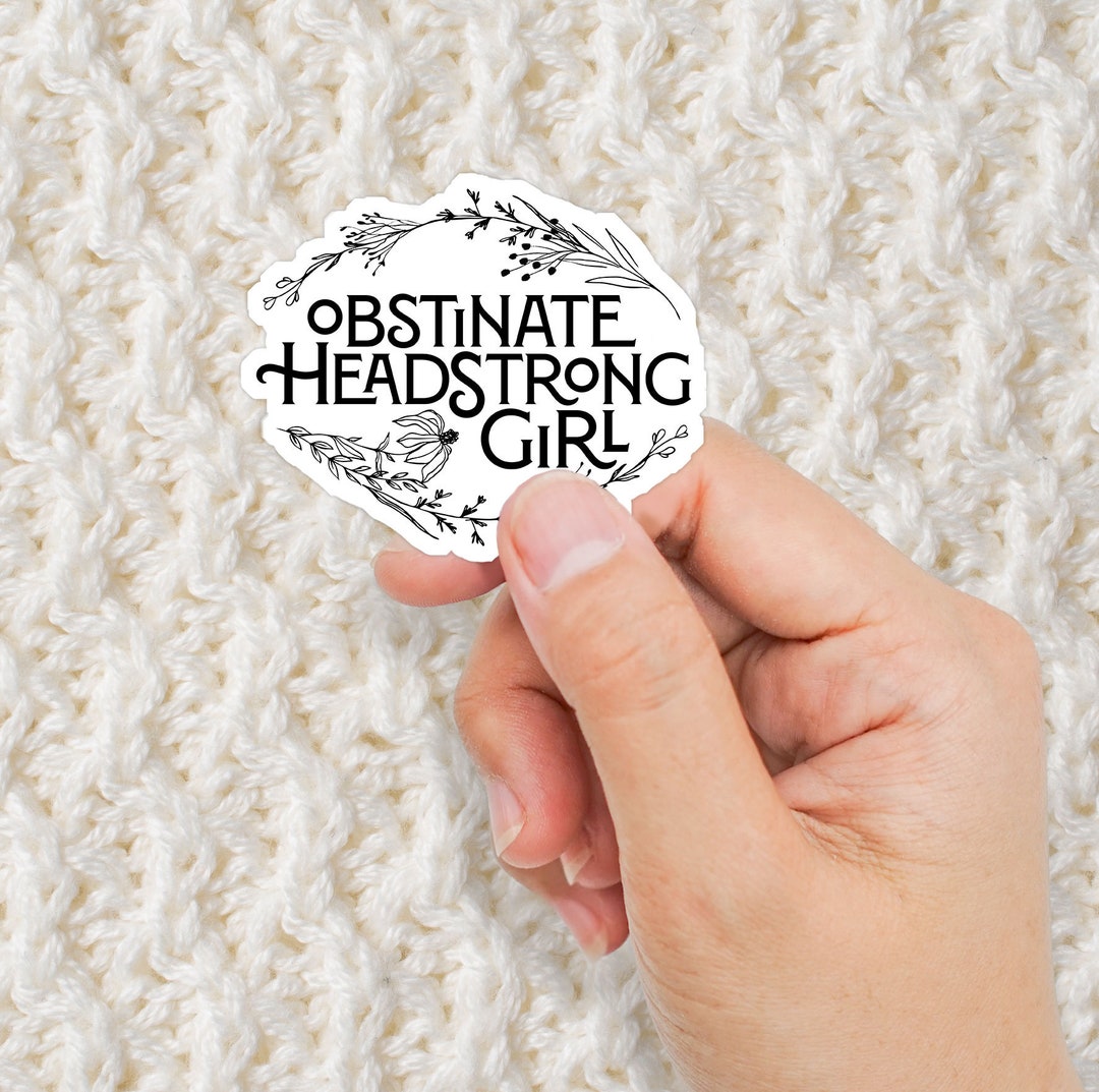 Obstinate Headstrong Girl Pride and Prejudice Mr. Darcy Book Lover ...