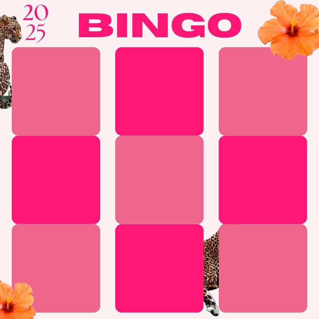 Photo Inspiration Bingo Card Template - Etsy