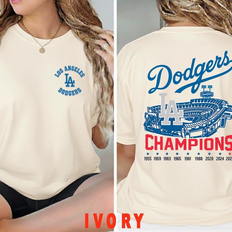 Dodgers 2025 World Series Sweater - Etsy