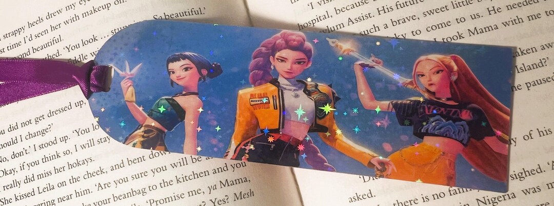 Huntrix K-POP Demon Hunters Bookmark - Etsy Australia