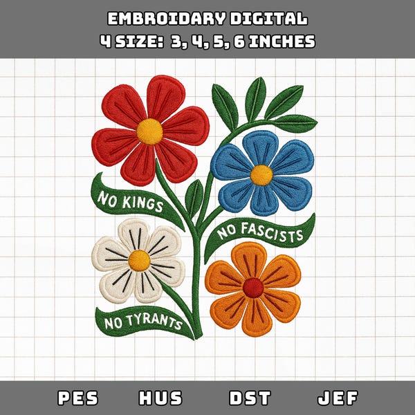 Political Embroidery - Etsy