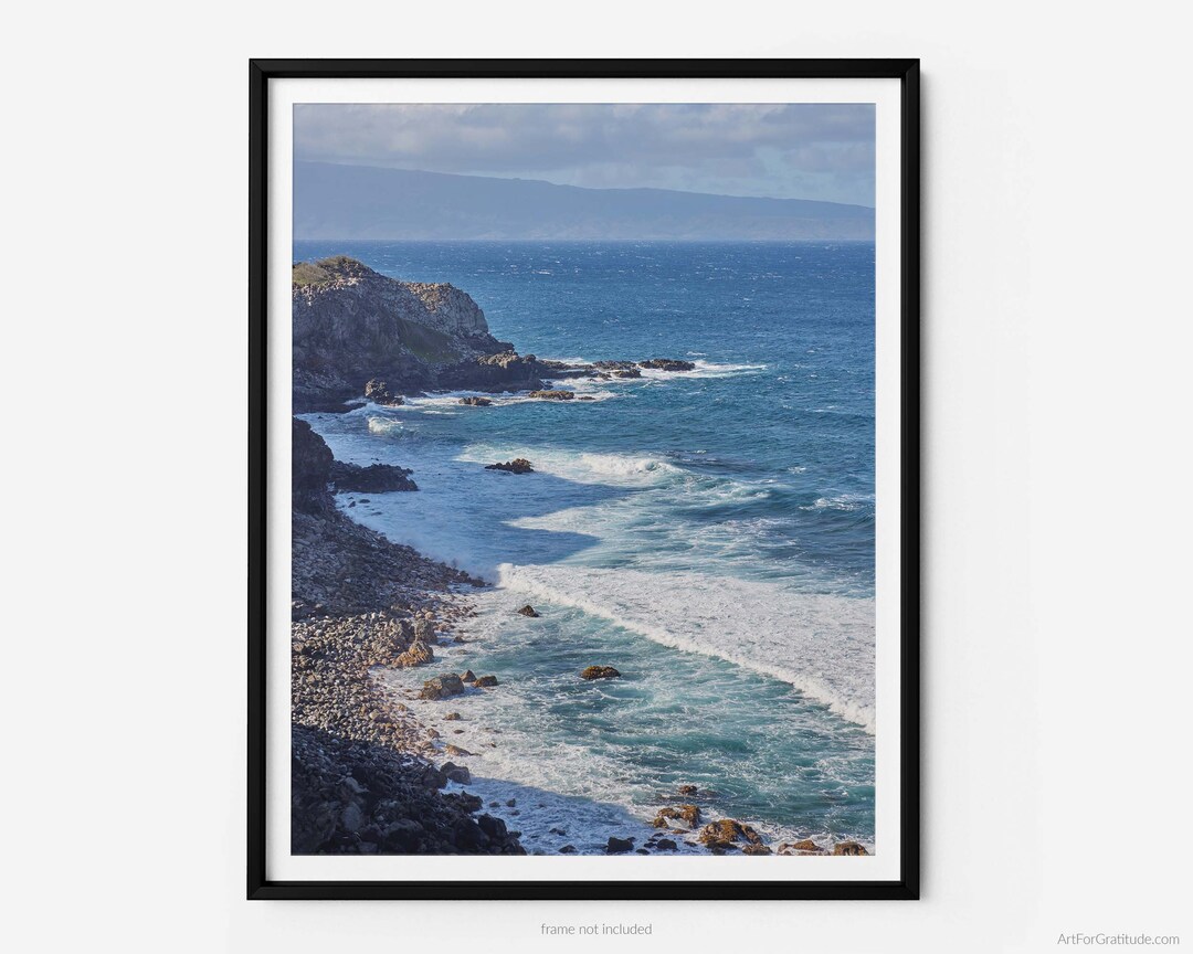 Punalau Beach From Lipoa Ridge, A Maui Hawaii Fine Art Photography ...