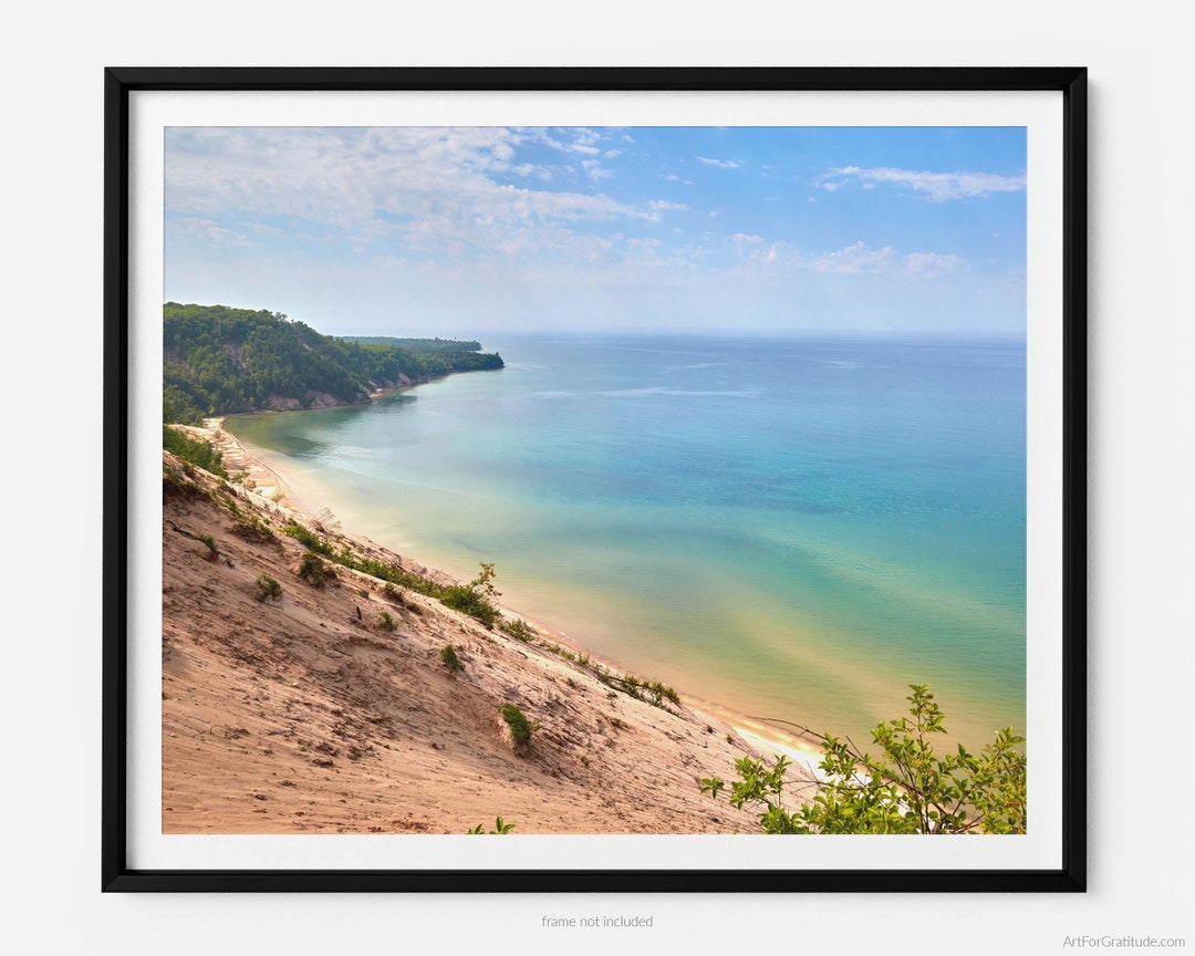 Log Slide Overlook, Pictured Rocks Michigan Fine Art Photography Print ...
