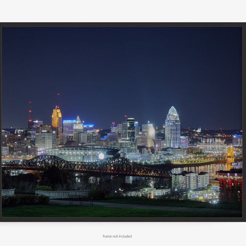 Cincinnati Ohio Wall Art - Etsy