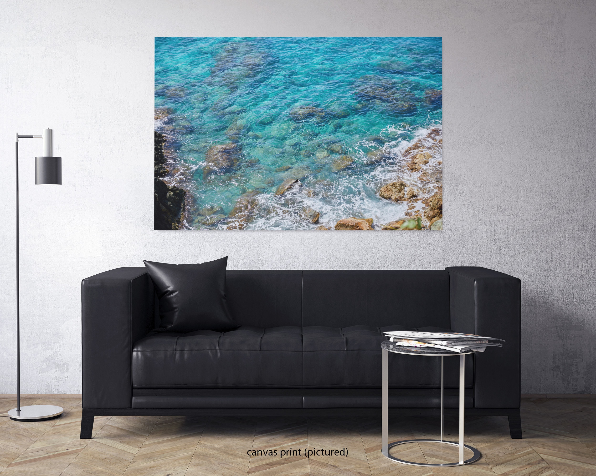 St. John U.S. Virgin Islands Canvas Print, Turquoise Clear Blue Ocean ...
